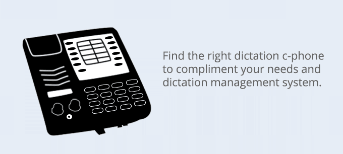 C-Phones for Dictation | TranscriptionGear.com