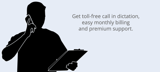 Call-In Dictation | TranscriptionGear.com