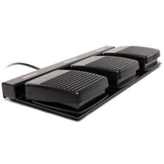 3-Function Waterproof USB Foot Control for Hands-Free Dictation ...