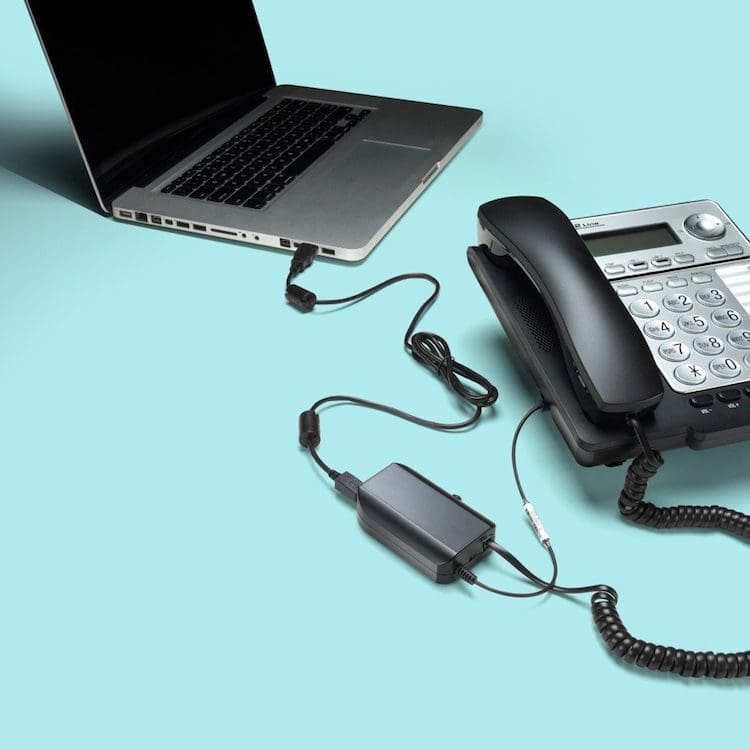 LRX-40USB Telephone Recording Adapter | TranscriptionGear.com