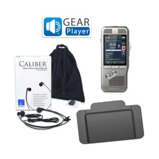 Philips DPM8100 with GearPlayer Digital Dictation Starter Kit | TranscriptionGear.com