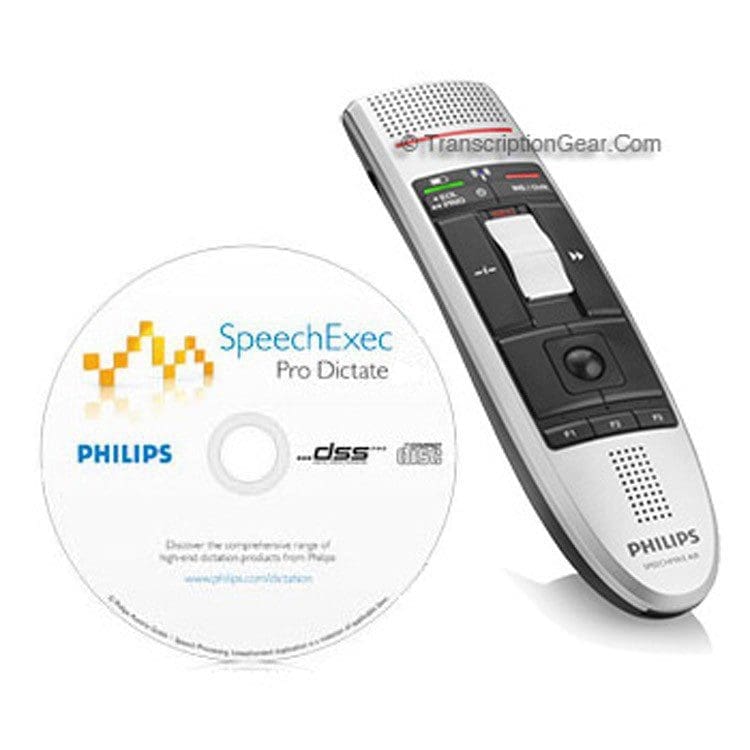 Philips SpeechMike Air Classic Microphone w/SpeechExec Pro LFH3015 | TranscriptionGear.com