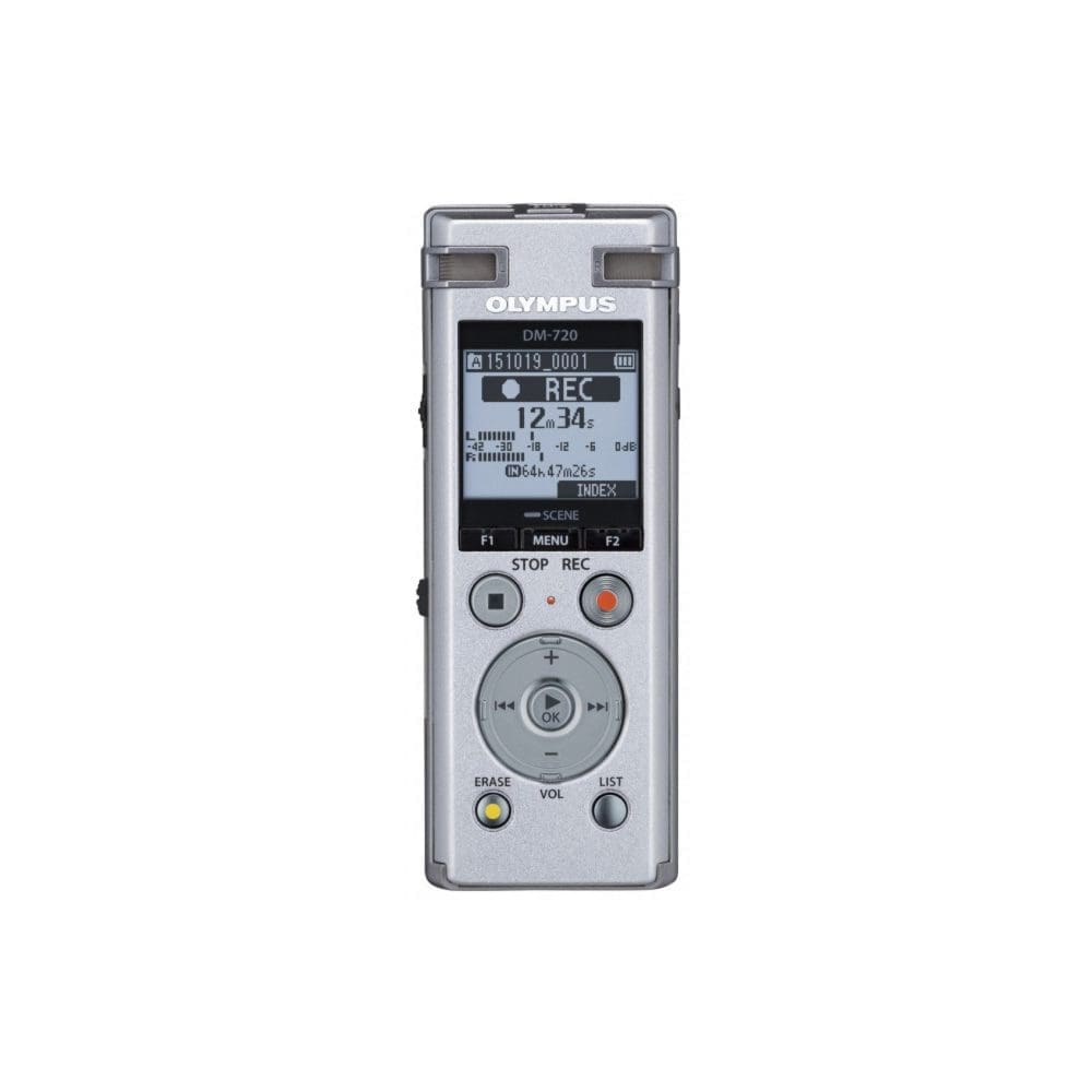Olympus / OM SYSTEM DM-720 Digital Voice Recorder | TranscriptionGear.com