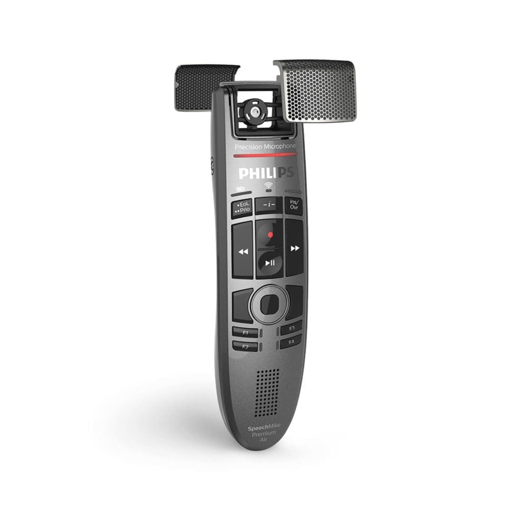 SpeechMike Premium Air Wireless Dictation Microphone SMP4000 Push Button | TranscriptionGear.com