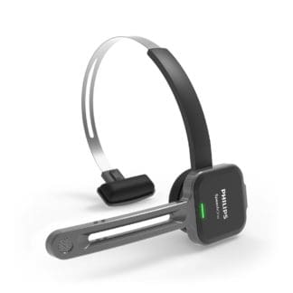 SpeechOne Wireless Dictation Headset w/ Docking Station, Status Light ...